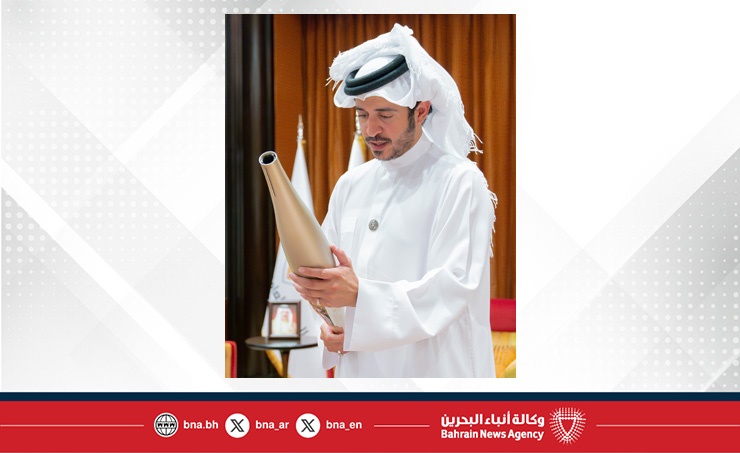 HH Shaikh Khalid bin Hamad receives BPC President