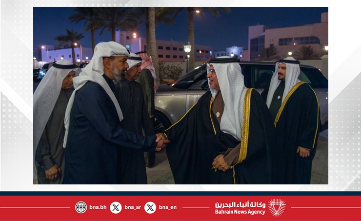 The Deputy King visits the majlises of HE Mohammed Ibrahim Al-Mutawa ...