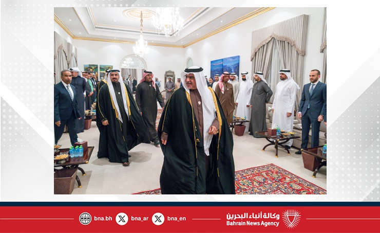The Deputy King visits the majlises of HE Mohammed Ibrahim Al-Mutawa ...