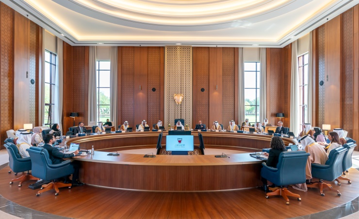 HRH the Crown Prince and Prime Minister chairs the weekly Cabinet Meeting