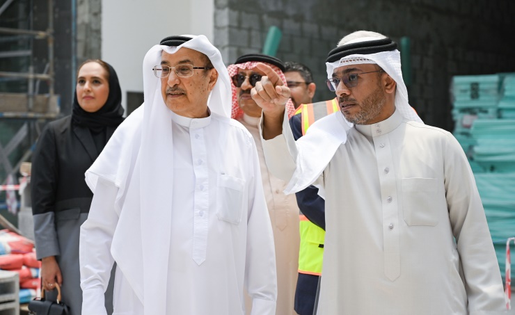 DPM visits Avenues Mall expansion project