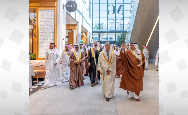 HRH the Crown Prince and Prime Minister inaugurates Marassi Galleria