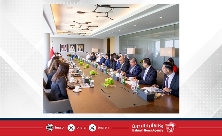 HRH the Crown Prince, Prime Minister, and Chairman of the Bahrain EDB chairs the Bahrain EDB ...