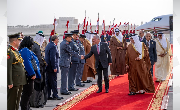 HM the King of the Hashemite Kingdom of Jordan arrives in the Kingdom ...