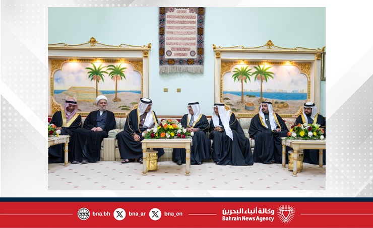 The Deputy King visits the majlises of HE Mohammed Ibrahim Al-Mutawa ...