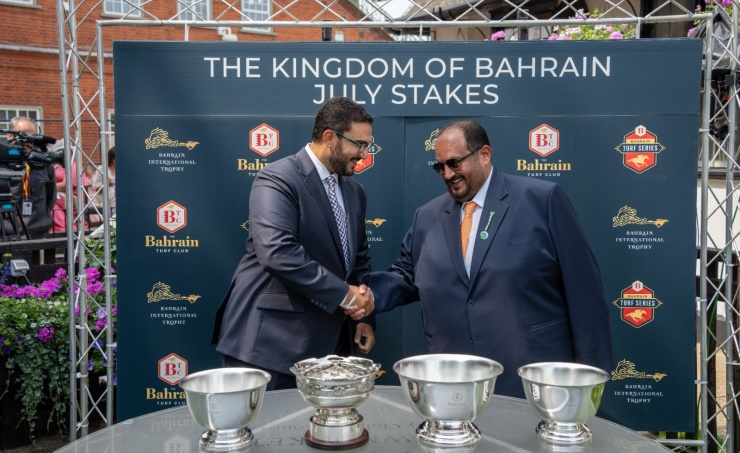 HH Shaikh Isa bin Salman bin Hamad Al Khalifa attends the Bahrain ...