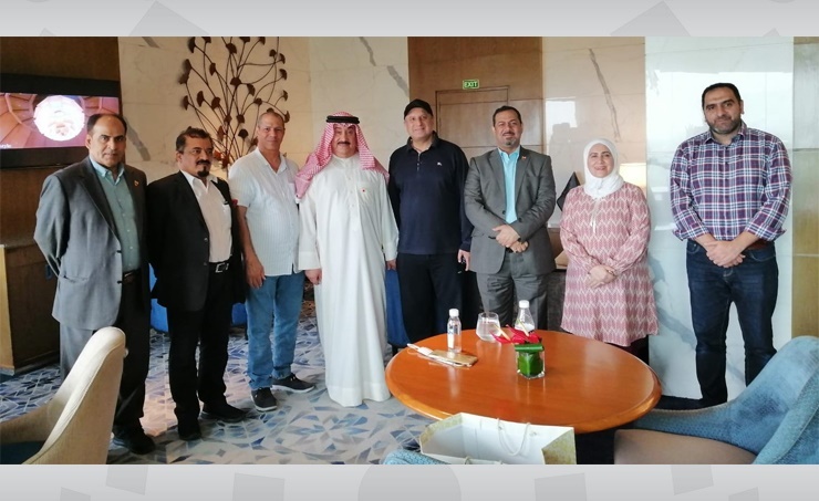 Bahrain Ambassador to India meets Bahrain SMEs Society delegation