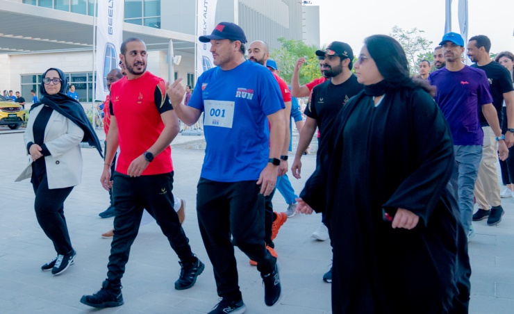 HH Shaikh Khalid bin Hamad launches AUBH President's Run 2022