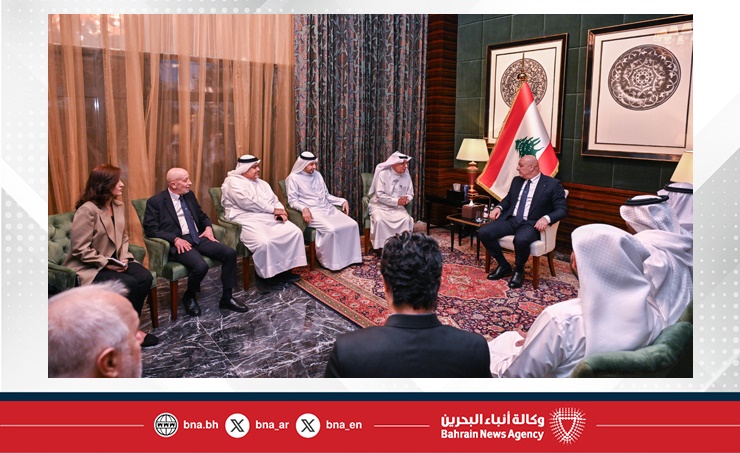 Lebanese President commends Bahrain’s support for Lebanon