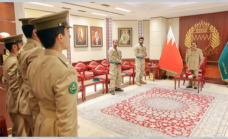 HM King, Supreme Commander of Armed Forces visits BDF General Command