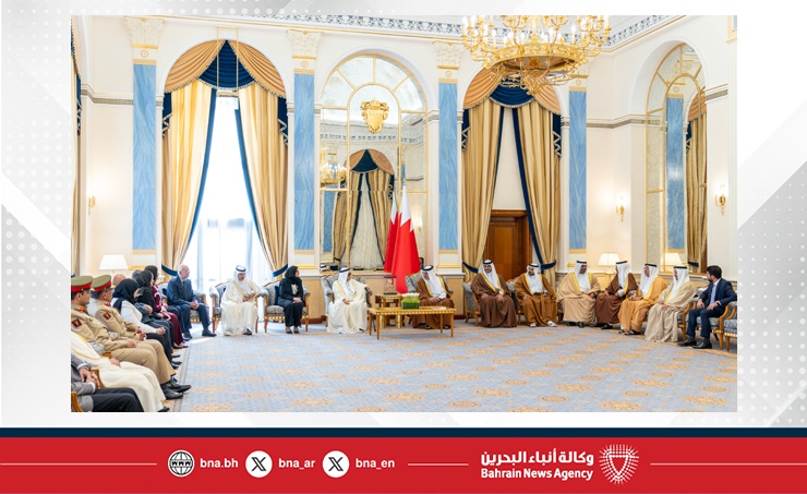HRH the Crown Prince and Prime Minister meets with the Chairman of the ...