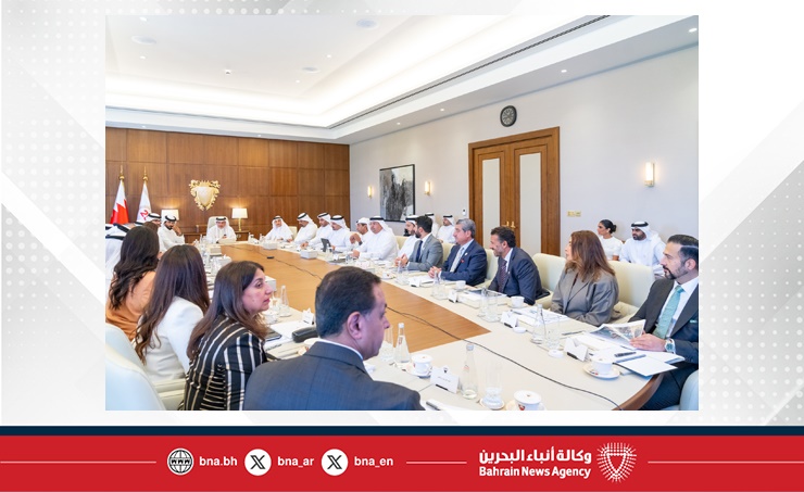 HRH the CP, PM, and Chairman of the Bahrain EDB chairs the Bahrain EDB Board Meeting