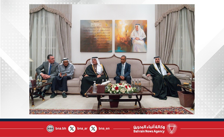 The Deputy King visits the majlises of HE Mohammed Ibrahim Al-Mutawa ...