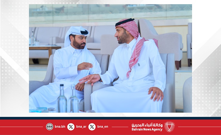 HH Shaikh Abdullah bin Isa, HH Shaikh Turki bin Rashid, and HH Shaikh ...
