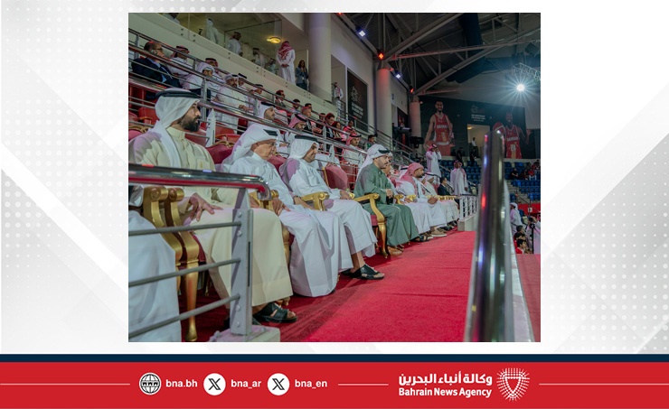 HH Shaikh Khalid inaugurates Gulf Men's Basketball Championship