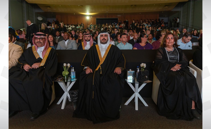 HH Shaikh Mohammed bin Salman bin Hamad attends the 54th graduation ...