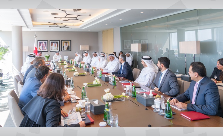 HRH The Deputy King chairs the Bahrain EDB Board Meeting