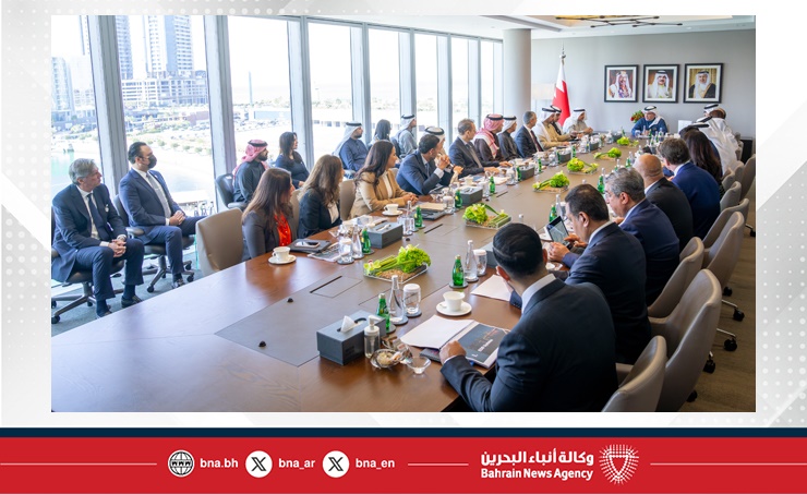 HRH the Crown Prince, Prime Minister, and Chairman of the Bahrain EDB chairs the Bahrain EDB ...