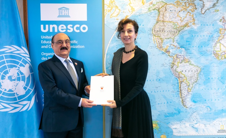 Bahrain’s Permanent Representative presents credentials to UNESCO ...