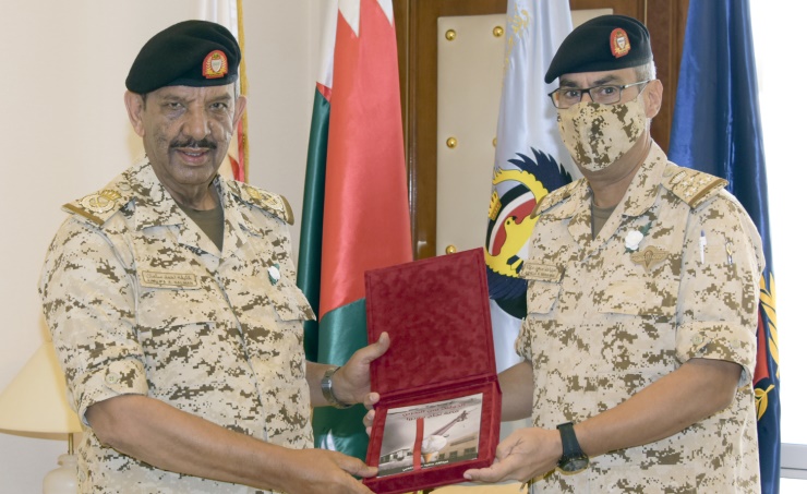 BDF chief presented book on history of golf in Bahrain
