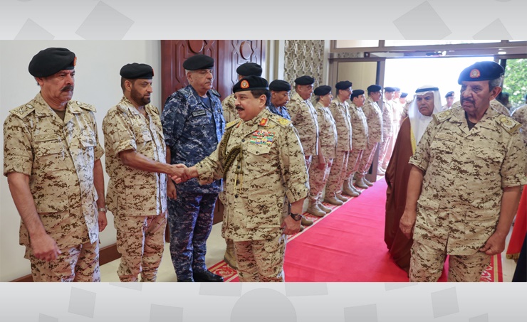 HM King, Supreme Commander of Armed Forces, visits BDF General Command