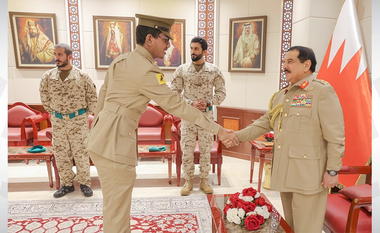 HM King, Supreme Commander of Armed Forces visits BDF General Command