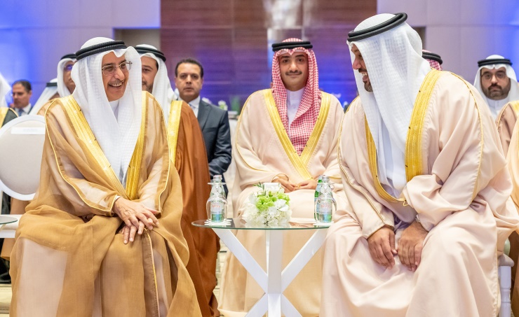On behalf of HRH Crown Prince and Prime Minister, Shaikh Khalid bin Abdullah attends function on ...