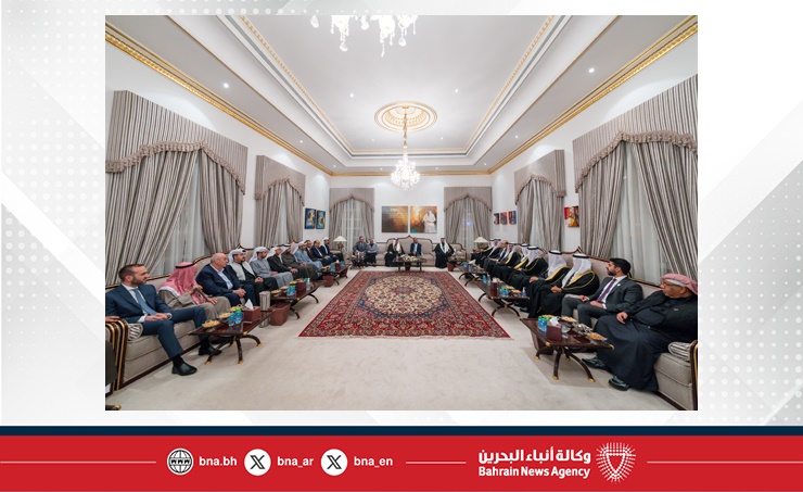 The Deputy King visits the majlises of HE Mohammed Ibrahim Al-Mutawa ...