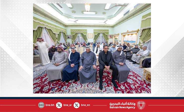The Deputy King visits the majlises of HE Mohammed Ibrahim Al-Mutawa ...