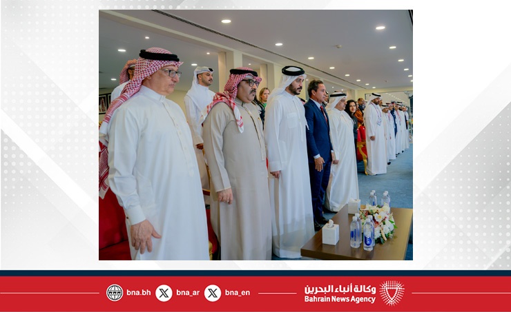 HH Shaikh Khalid attends ISF Gymnasiade Bahrain 2024 closing ceremony