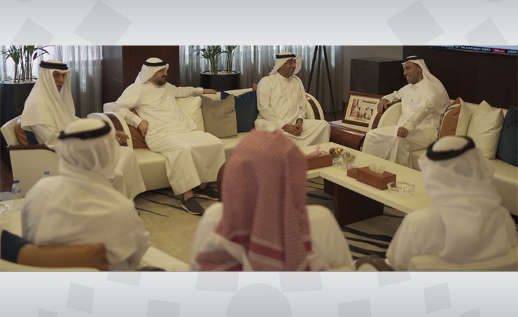 Information Minister receives BCCI chairman