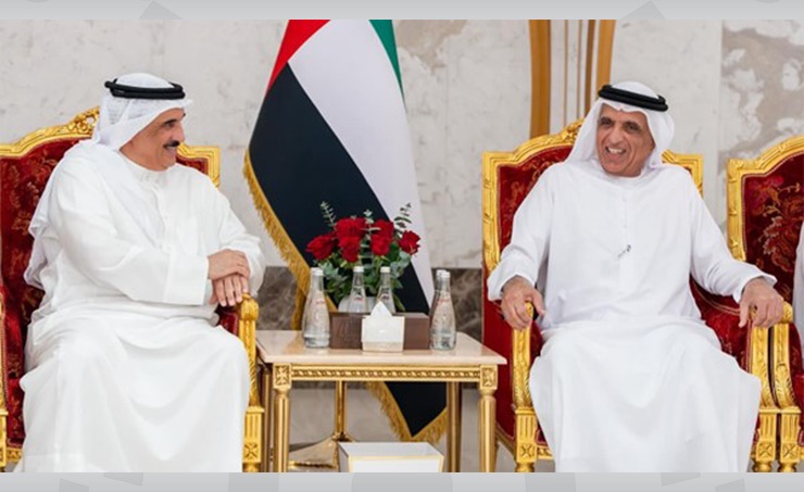 HH Ras Al Khaimah Ruler receives Bahraini Ambassador; praises solid ...