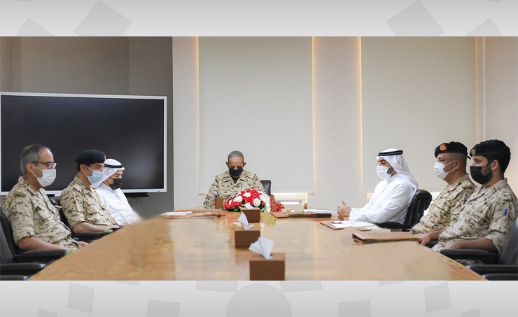 Commander-in-chief meets with BDF senior officials and BDF officers