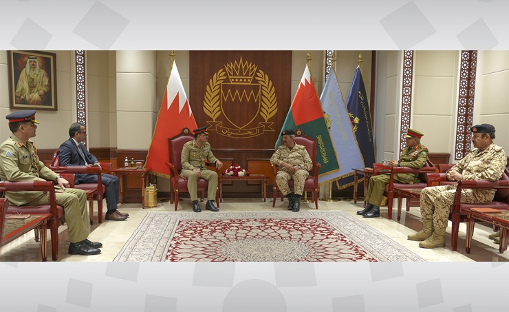 Commander-in-Chief receives Pakistani Army Commander