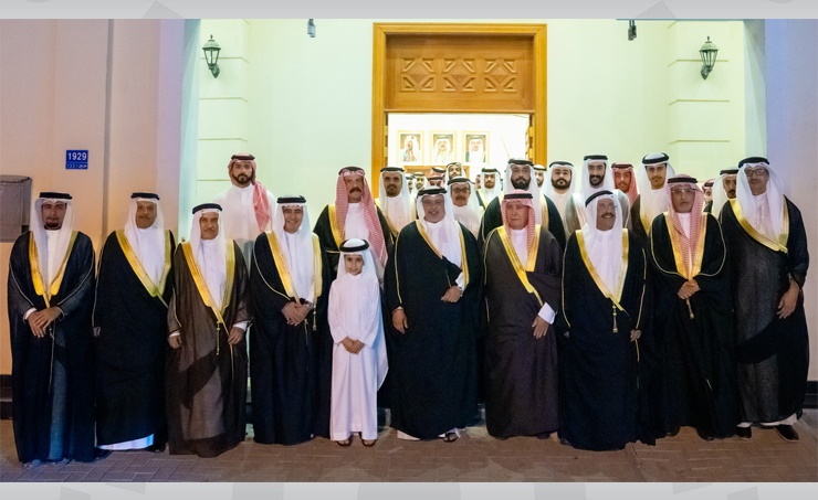 HRH the Crown Prince and Prime Minister visits the majlises of Ahmed ...