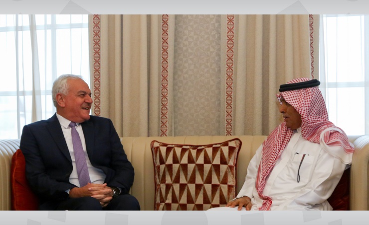 Chief of Staff receives Jordanian Joint Chief of Staff Chairman