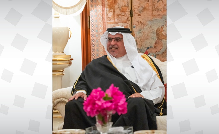 HRH the Crown Prince and Prime Minister visits the majlises of Farouk ...