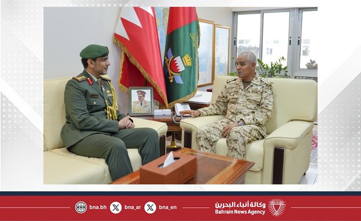 BDF Chief of Staff receives UAE Military Attaché