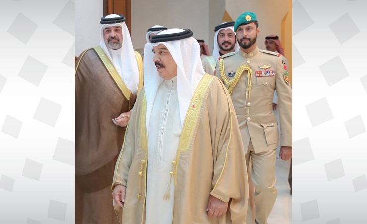 HM King returns to Bahrain after participation in 32nd Arab Summit