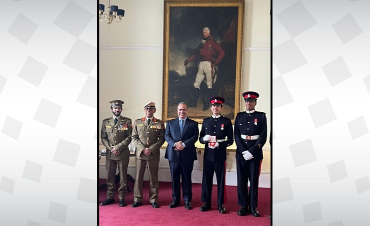 On behalf of HM King, Ambassador to UK attends RMA Sandhurst's 200th ...