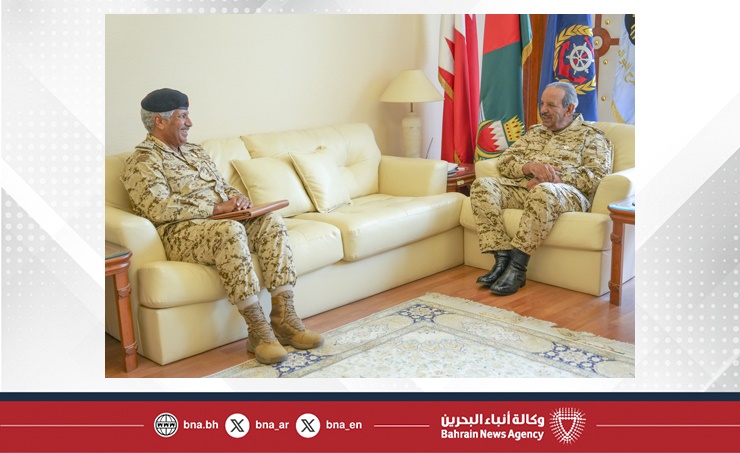 Commander-in-Chief receives Royal Field Engineers Unit Commander