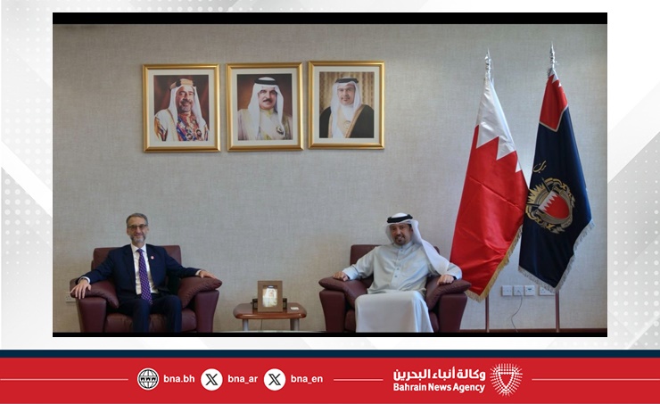 Customs President meets US Ambassador to Bahrain