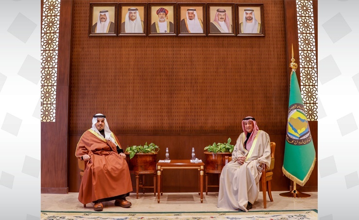 GCC Secretary General receives Ambassador to Saudi Arabia