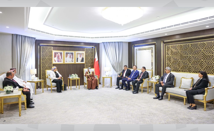 Shura Chairman receives Egyptian ETUF delegation
