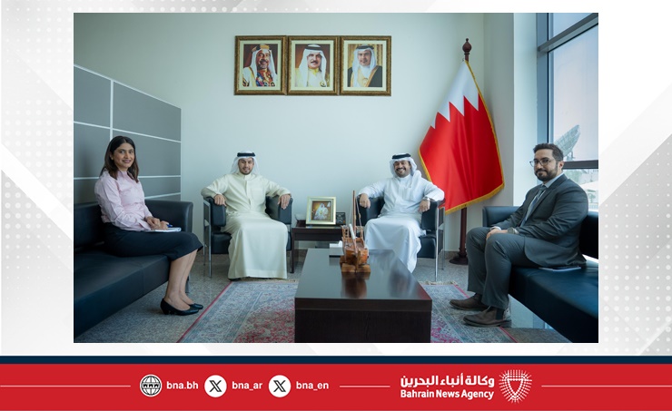 NCC CEO receives Al Ayam Editor-in-Chief