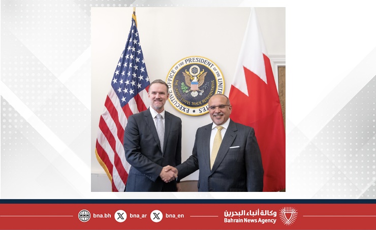 HRH the Crown Prince and Prime Minister meets with the U.S. Trade Representative