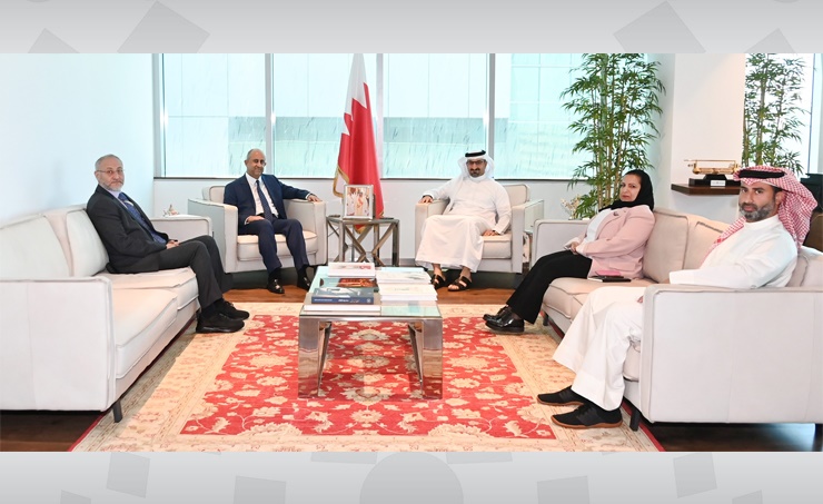 Industry Minister receives UN Resident Coordinator in Bahrain