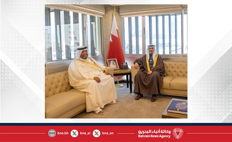 Justice Minister receives Qatari Ambassador