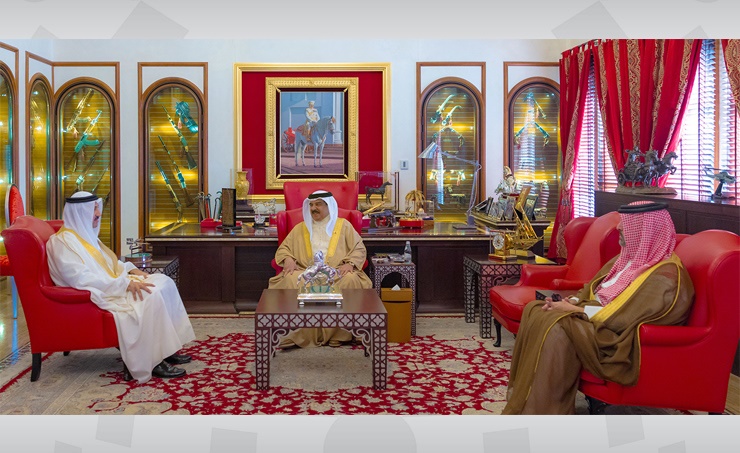 HM King receives new King Hamad Global Centre Chairman