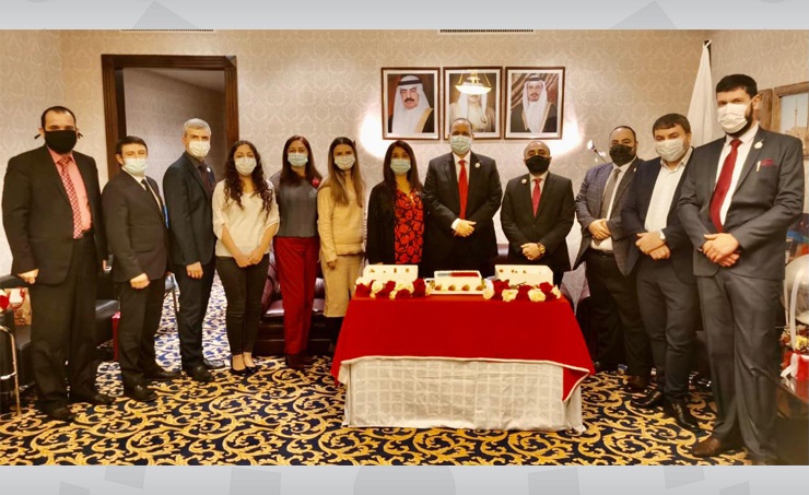 Bahrain’s Embassy in Moscow celebrates National Days